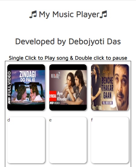DEBOJYOTI | Portfolio website